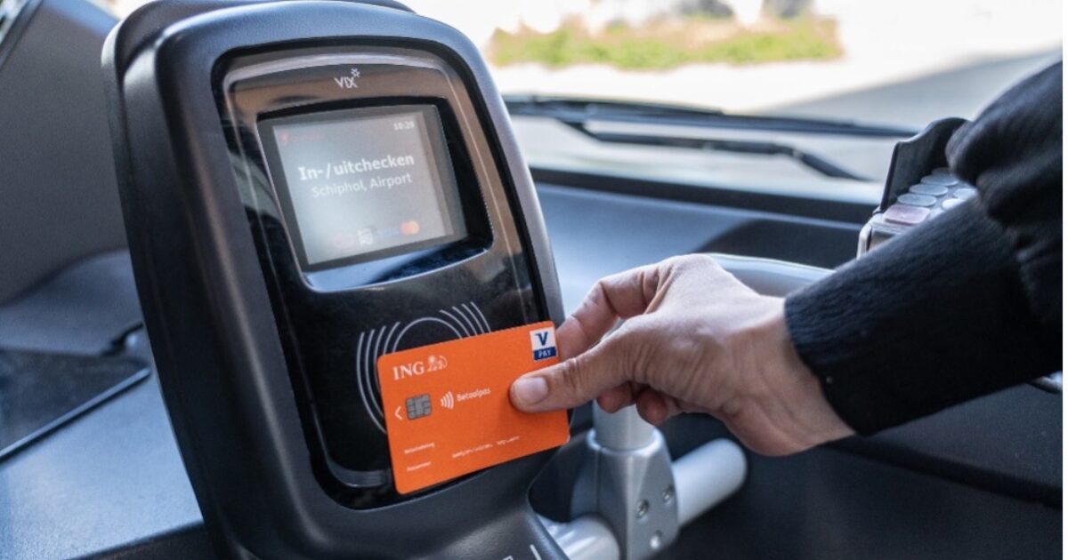 In- en uitchecken met contactloze betaalpas of creditcard | Radio Aalsmeer