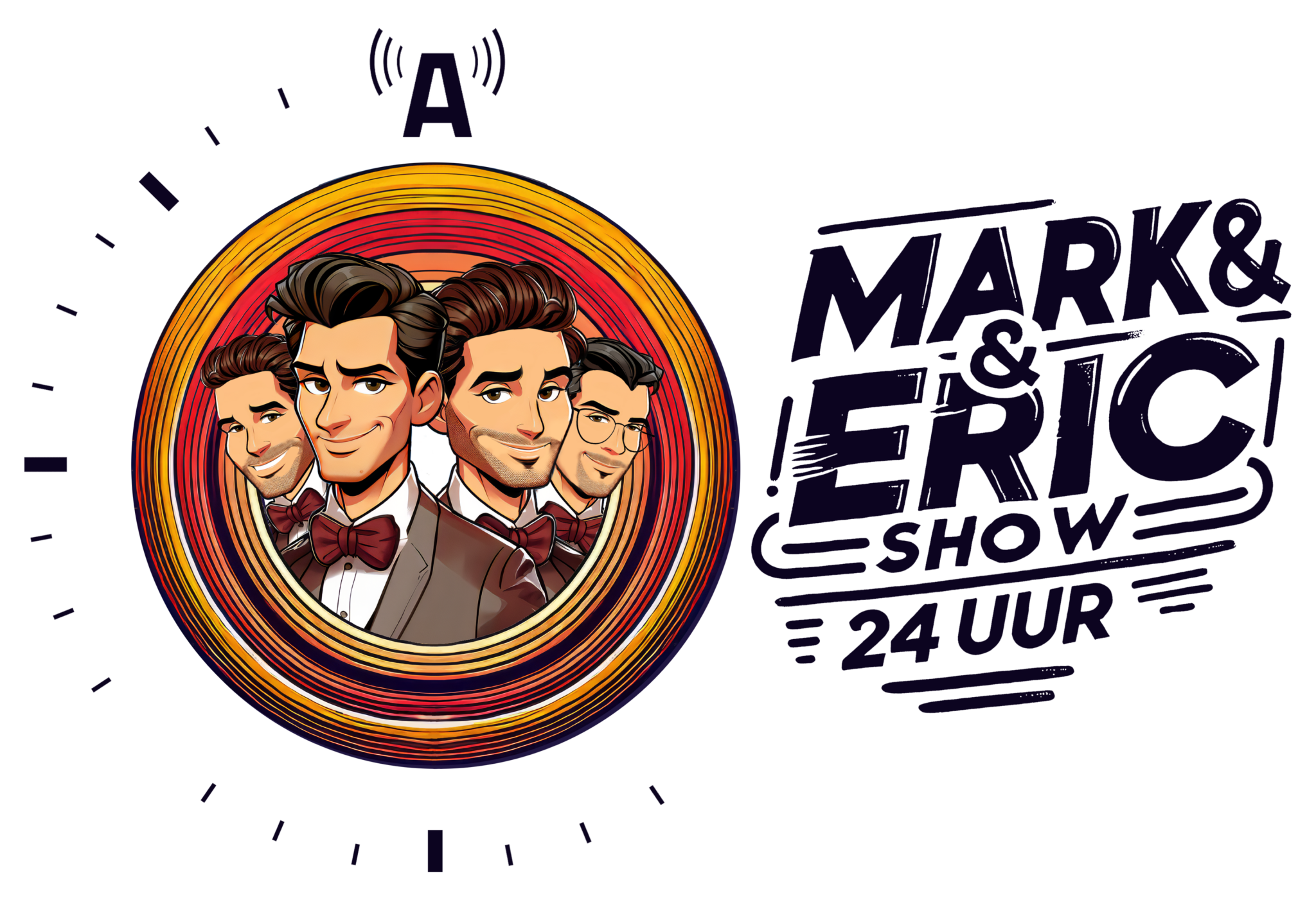 'Mark en Eric Show' neemt groots afscheid met 24-uurs Glazen Huis ...